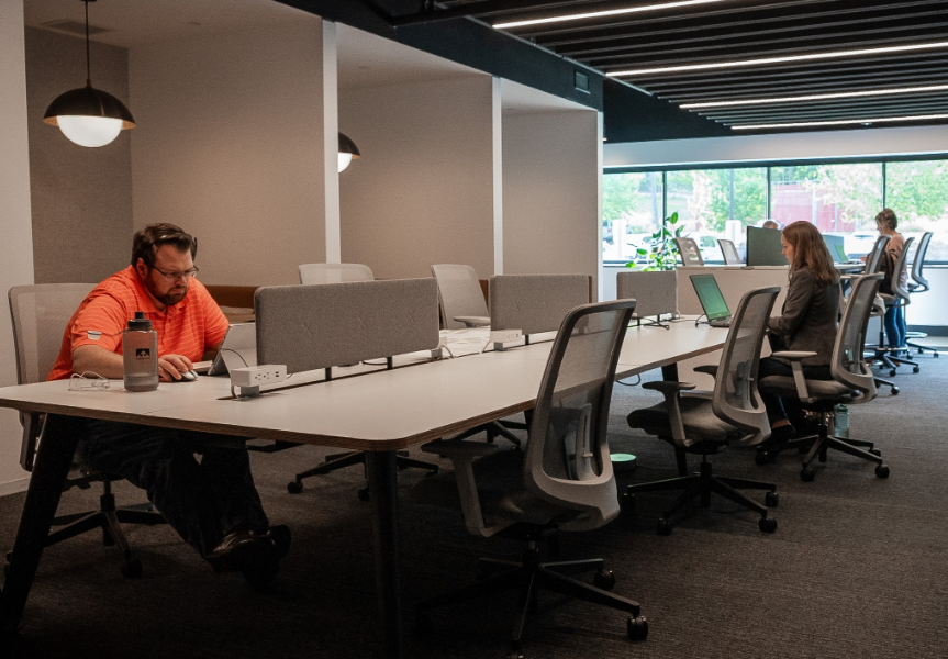 4 Person Coworking Space at 200 Connell Dr, Berkeley Heights | Office Hub