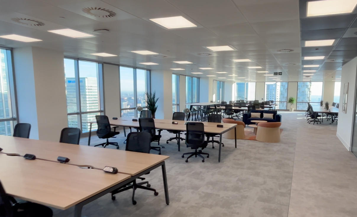 74 Person Managed Space at 40 Bank Street, Canary Wharf | Office Hub