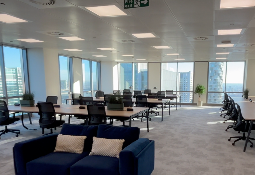 74 Person Managed Space at 40 Bank Street, Canary Wharf | Office Hub