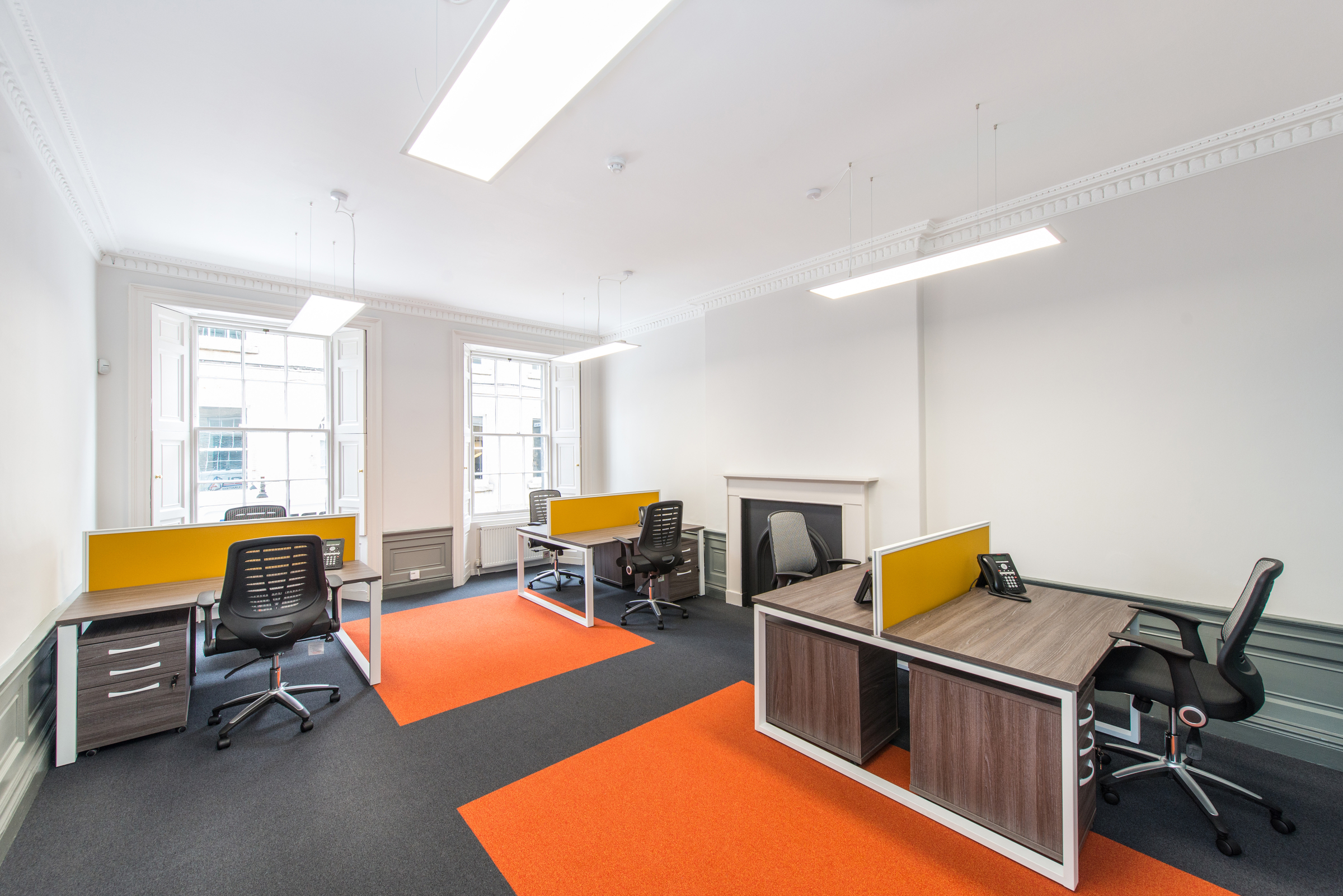 8 Person Private Office at 21 Young Street, Edinburgh | Office Hub