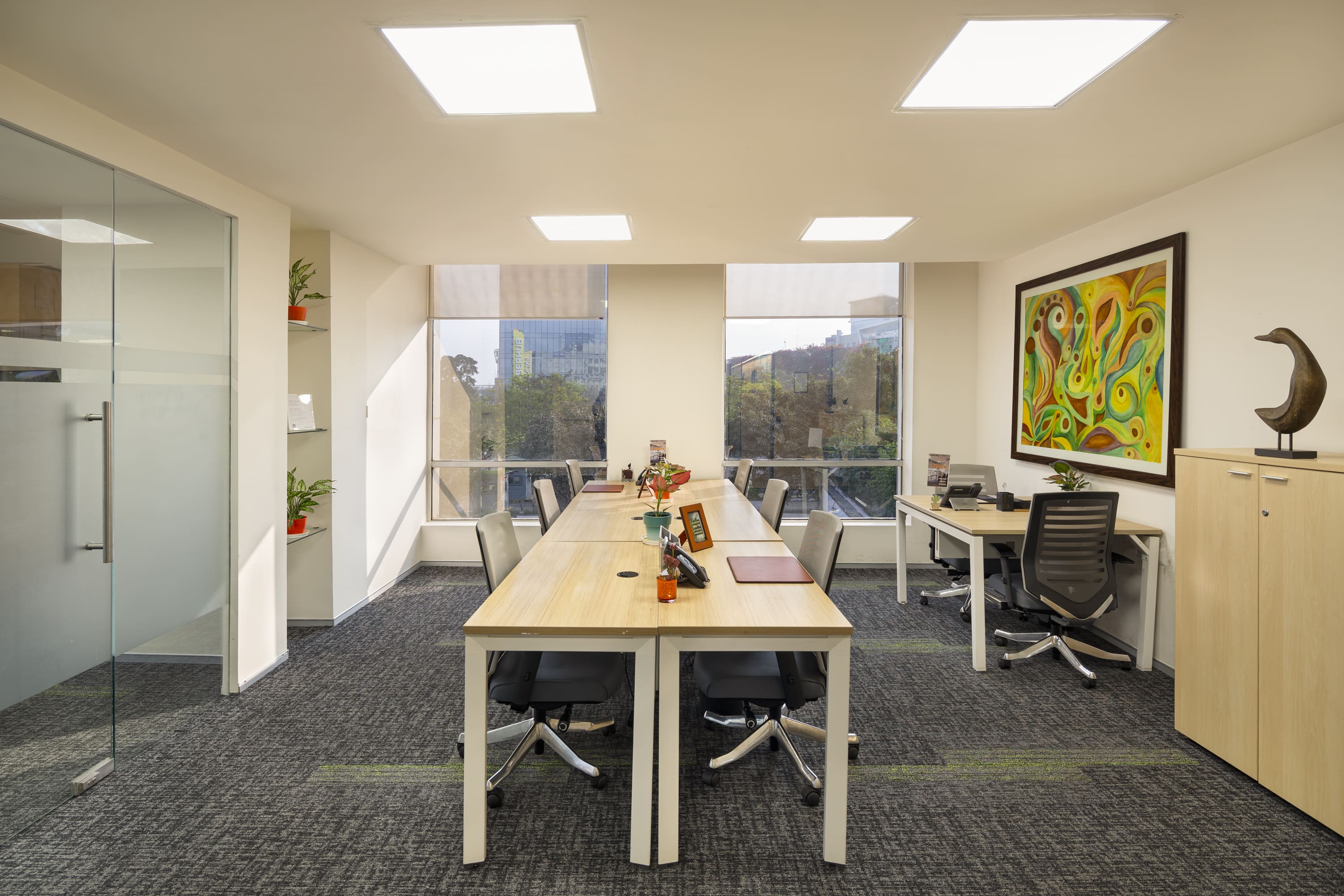 200 Person Private Office at Level 1 Building 10a Dlf Cyber City ...